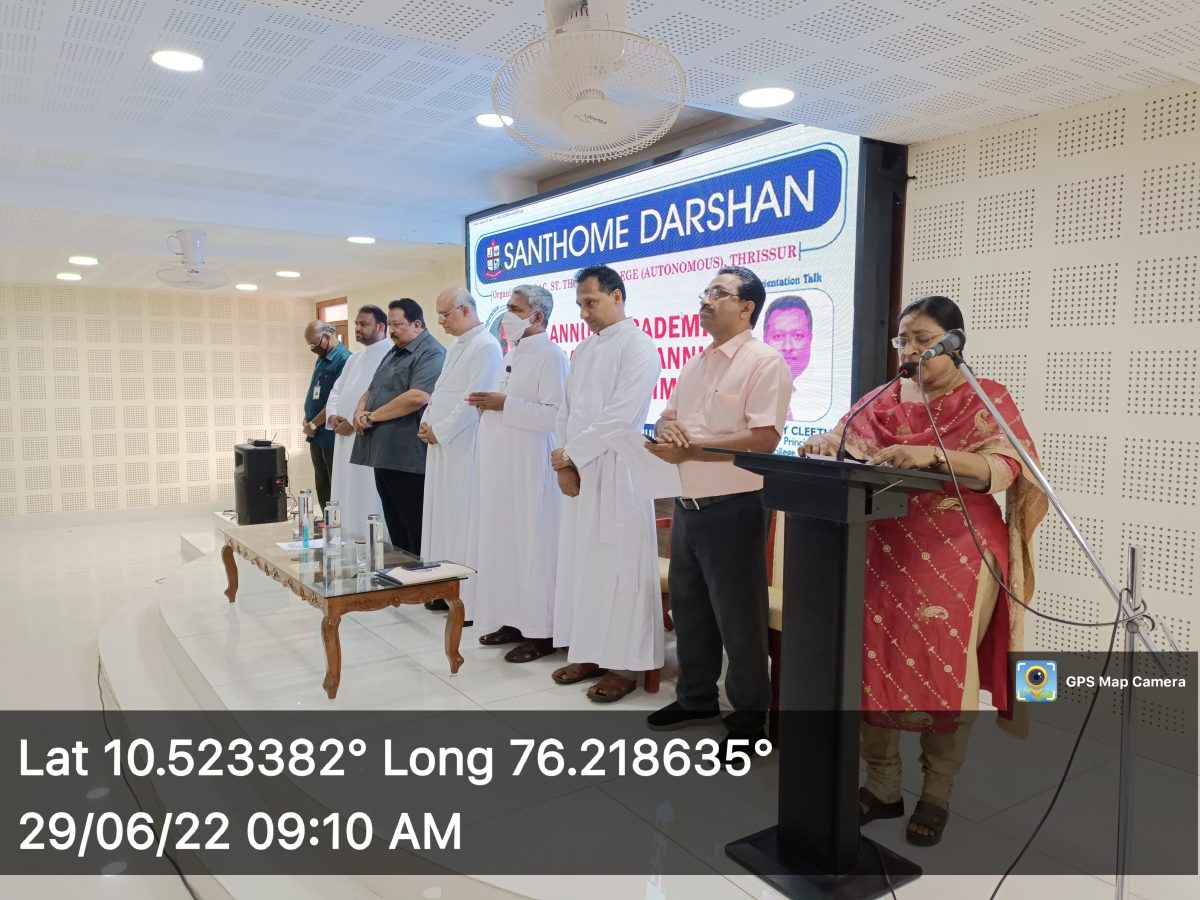 SANTHOME DARSHAN: Annual Academic Strategic Planning programme - St ...