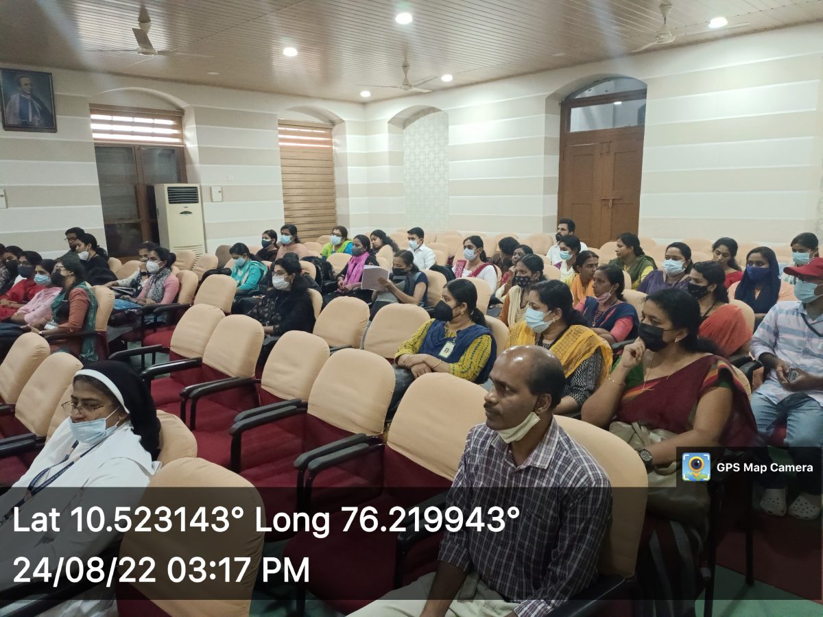 Research Scholars & Guides Meeting, 24.08.2022, Menachery Hall - St ...