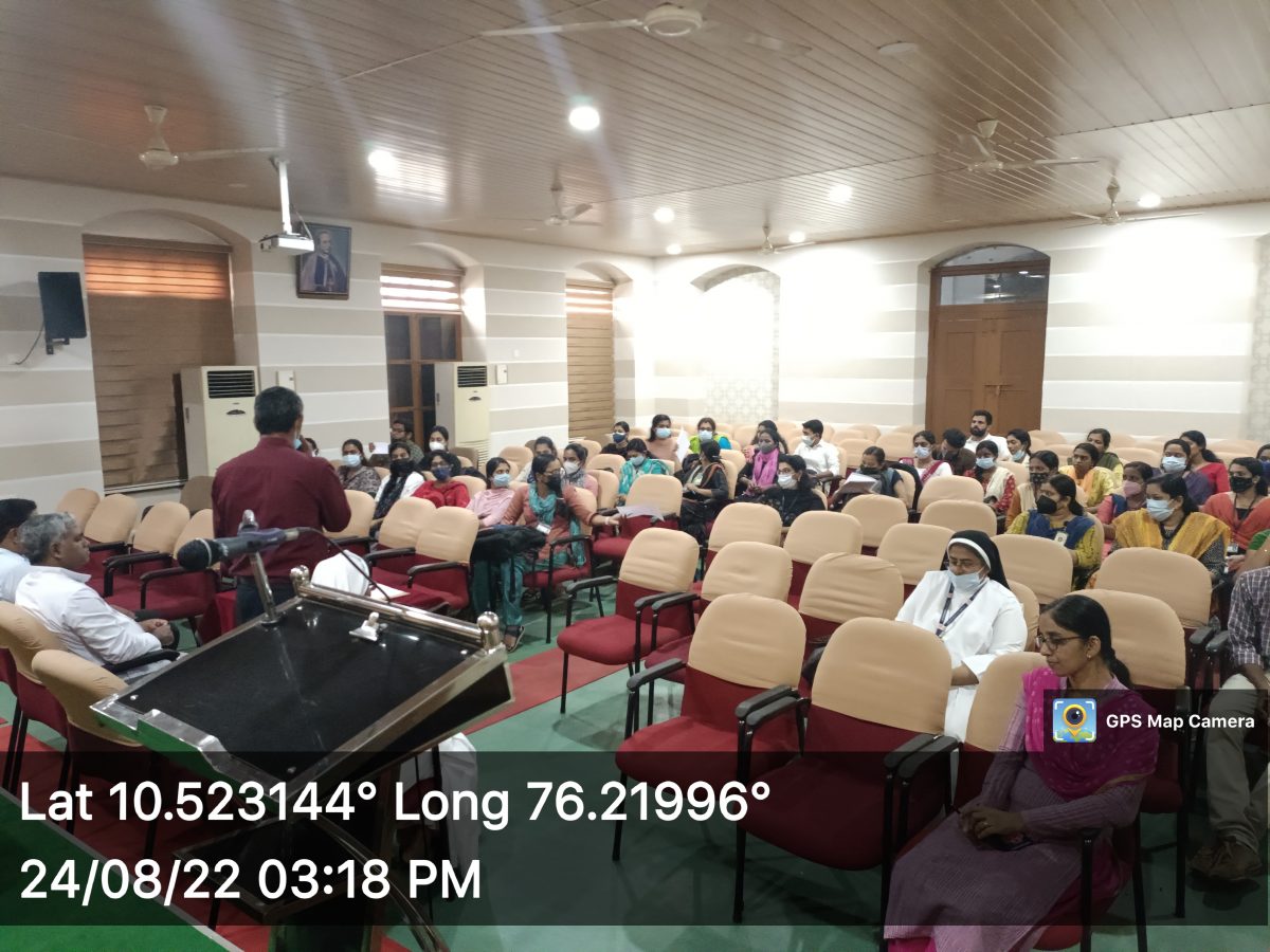 Research Scholars & Guides Meeting, 24.08.2022, Menachery Hall - St ...