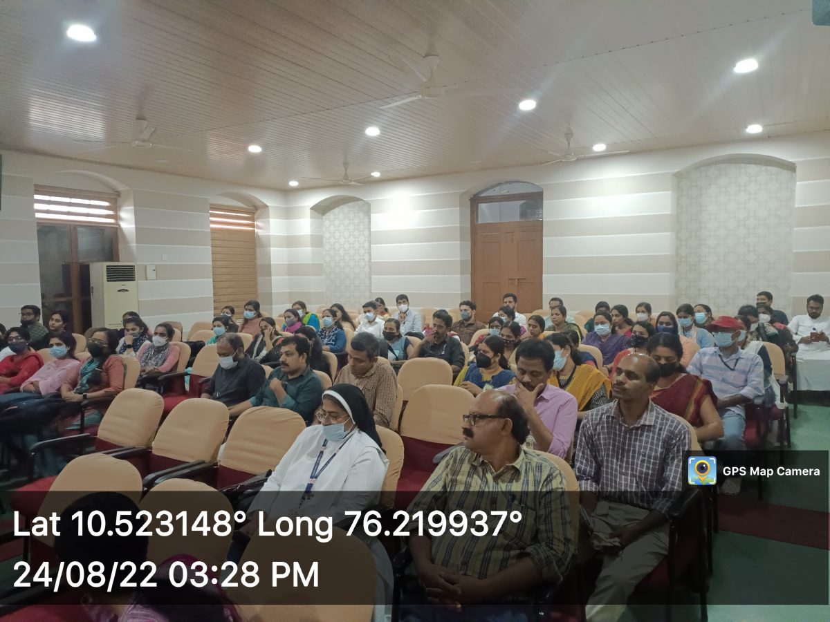 Research Scholars & Guides Meeting, 24.08.2022, Menachery Hall - St ...