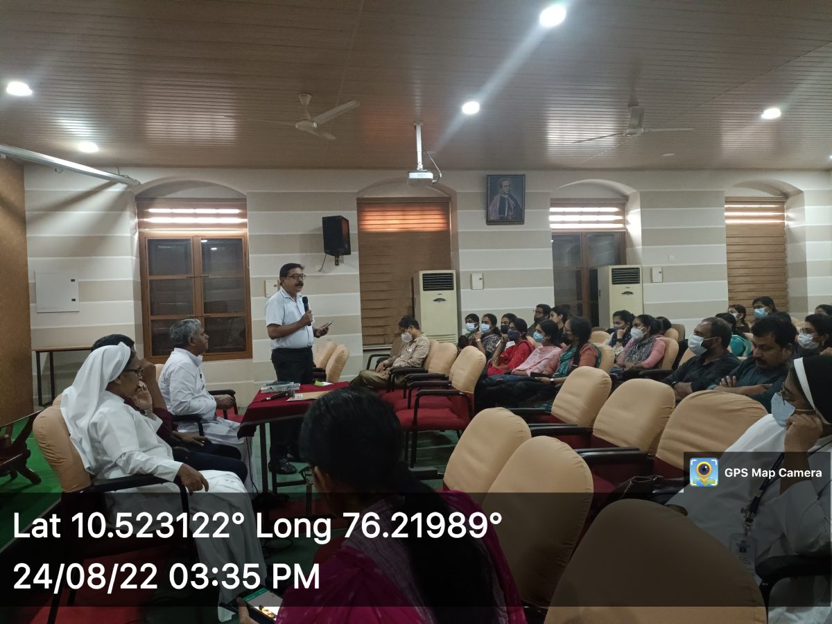 Research Scholars & Guides Meeting, 24.08.2022, Menachery Hall - St ...