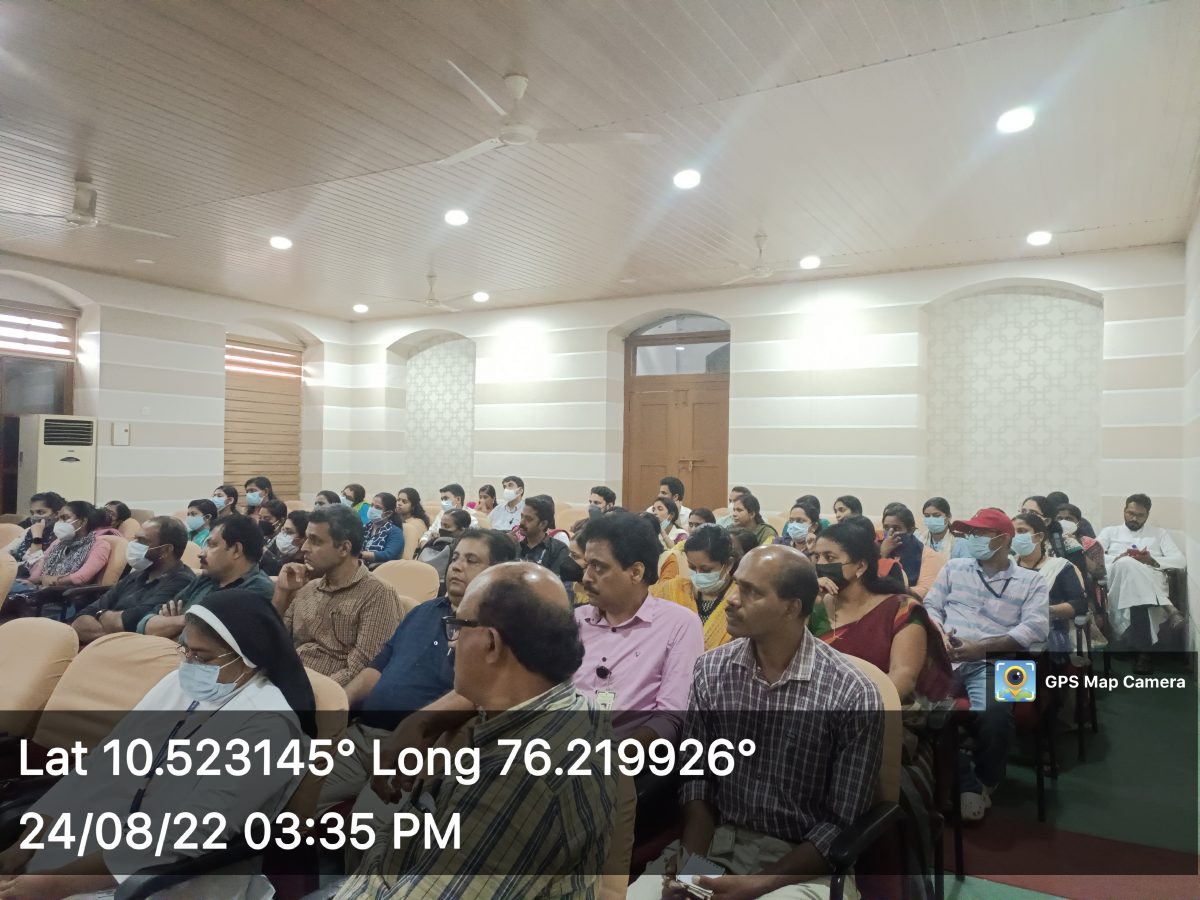 Research Scholars & Guides Meeting, 24.08.2022, Menachery Hall - St ...