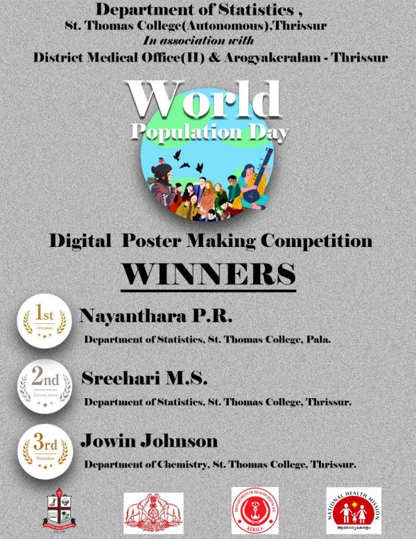 World Population Day: Digital Poster Making Competition Results - St ...