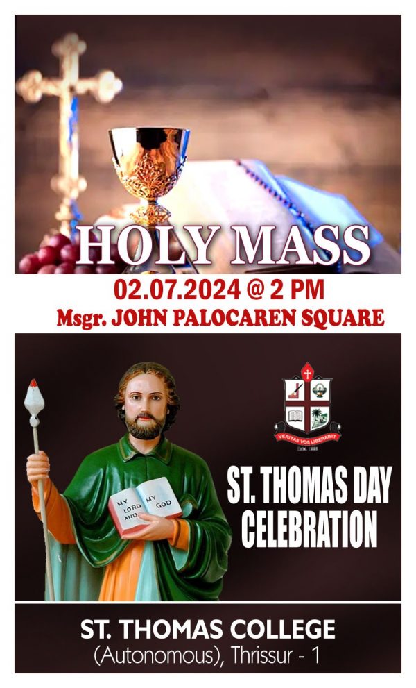 ST. THOMAS DAY CELEBRATION 2024 - St Thomas College (Autonomous)